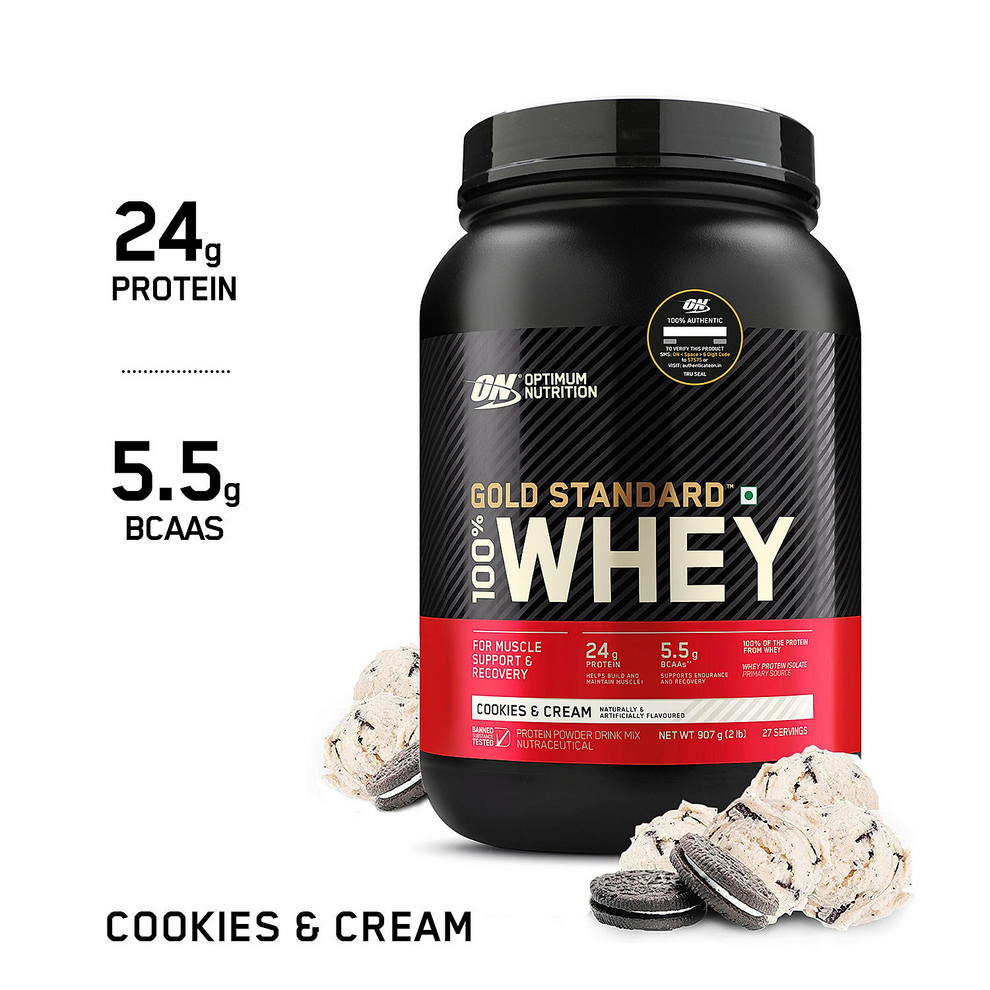Gold Standard 100% Isolate Whey Protein - Cookies & Cream | 907 g (2 lbs)
