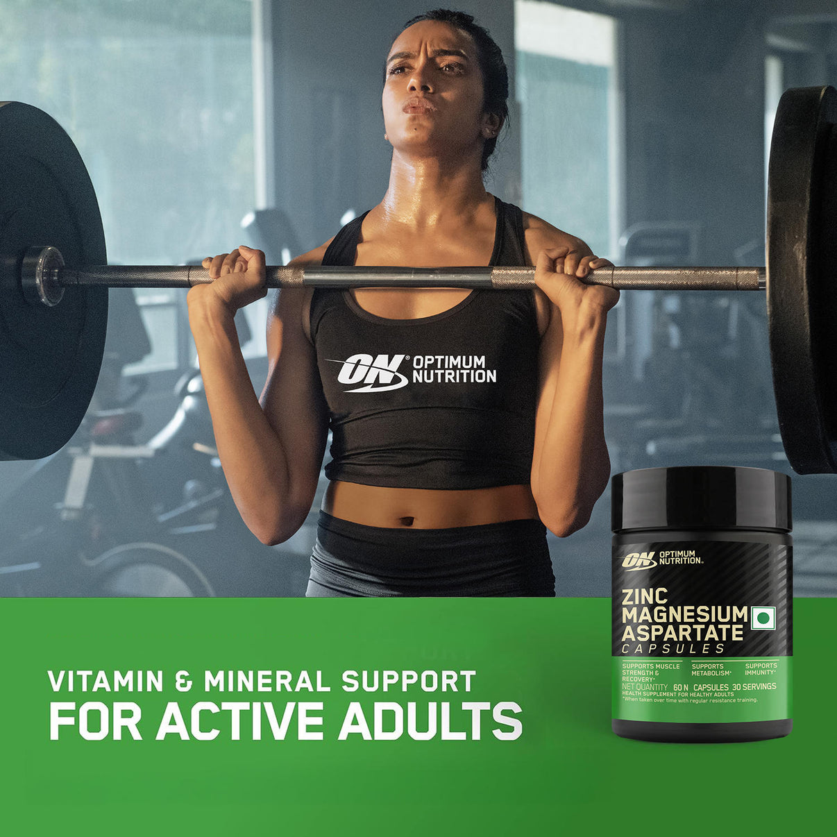 ON Zinc Magnesium Aspartate (ZMA): Muscle & Sleep Support - ON