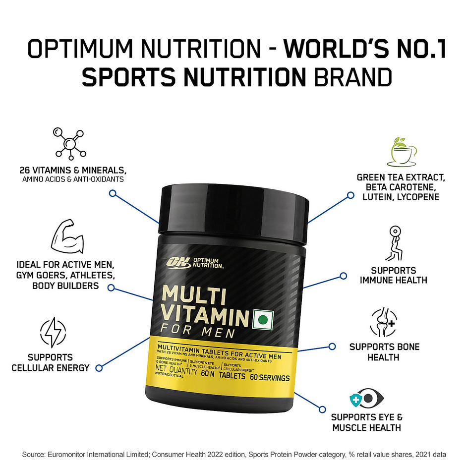 Explore Daily Vitamin Supplements Online - Optimum Nutrition