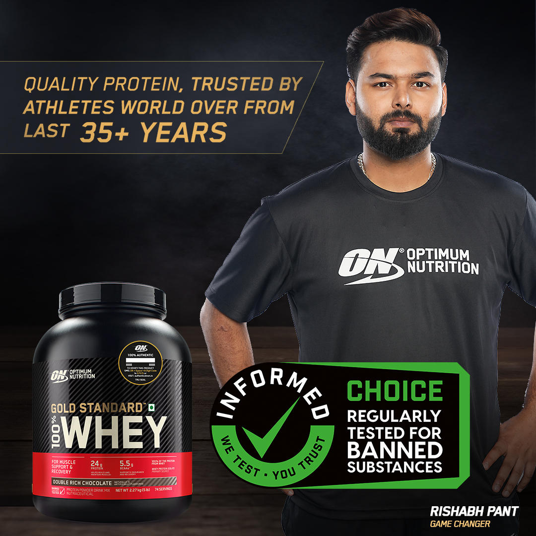 Buy Gold Standard Whey Protein - Alphonso Mango Flavour 907g - ON