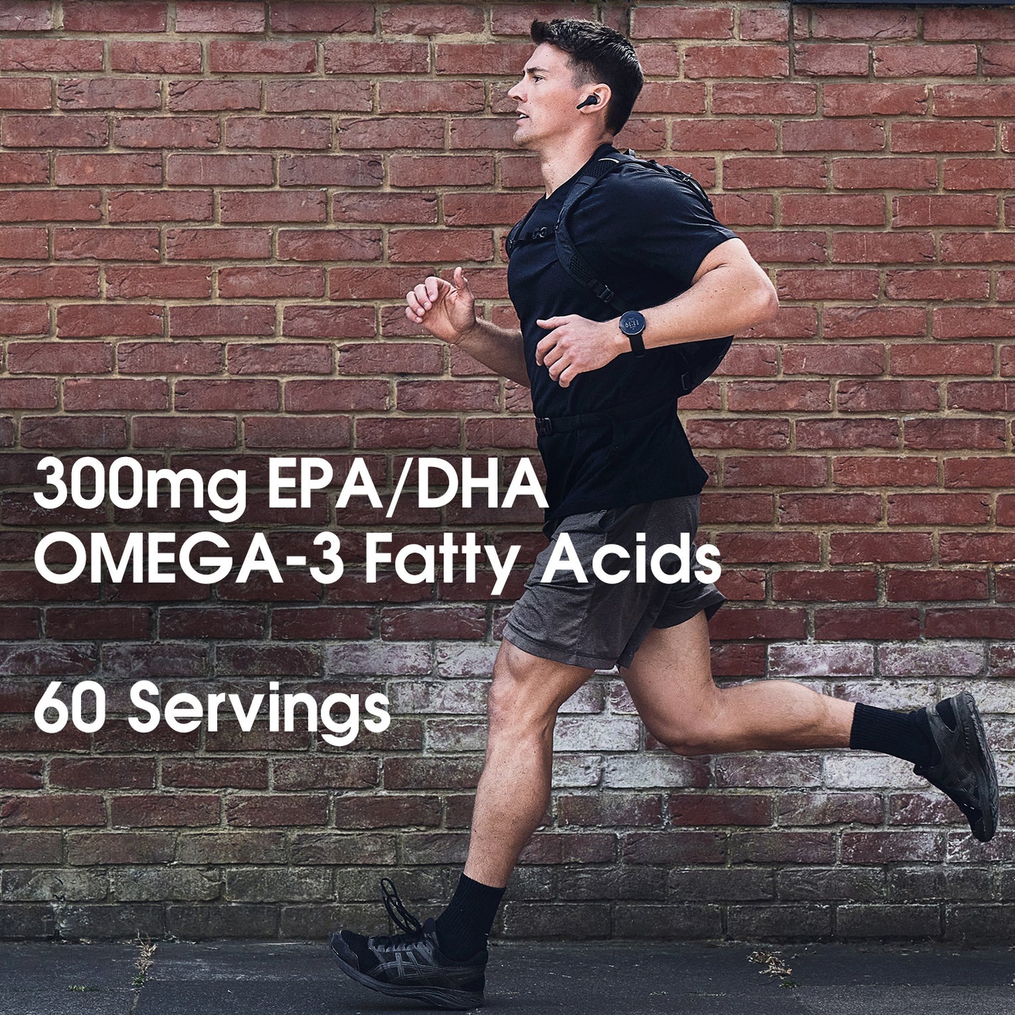 Optimum Nutrition (ON) Fish Oil - 60 Capsules, 1000 mg Fish Oil, 180 m