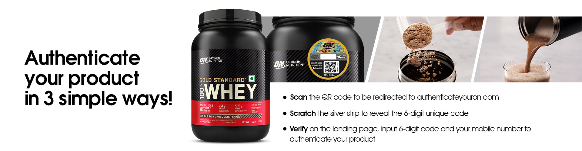 Buy Premium Protein Supplements | OptimumNutrition