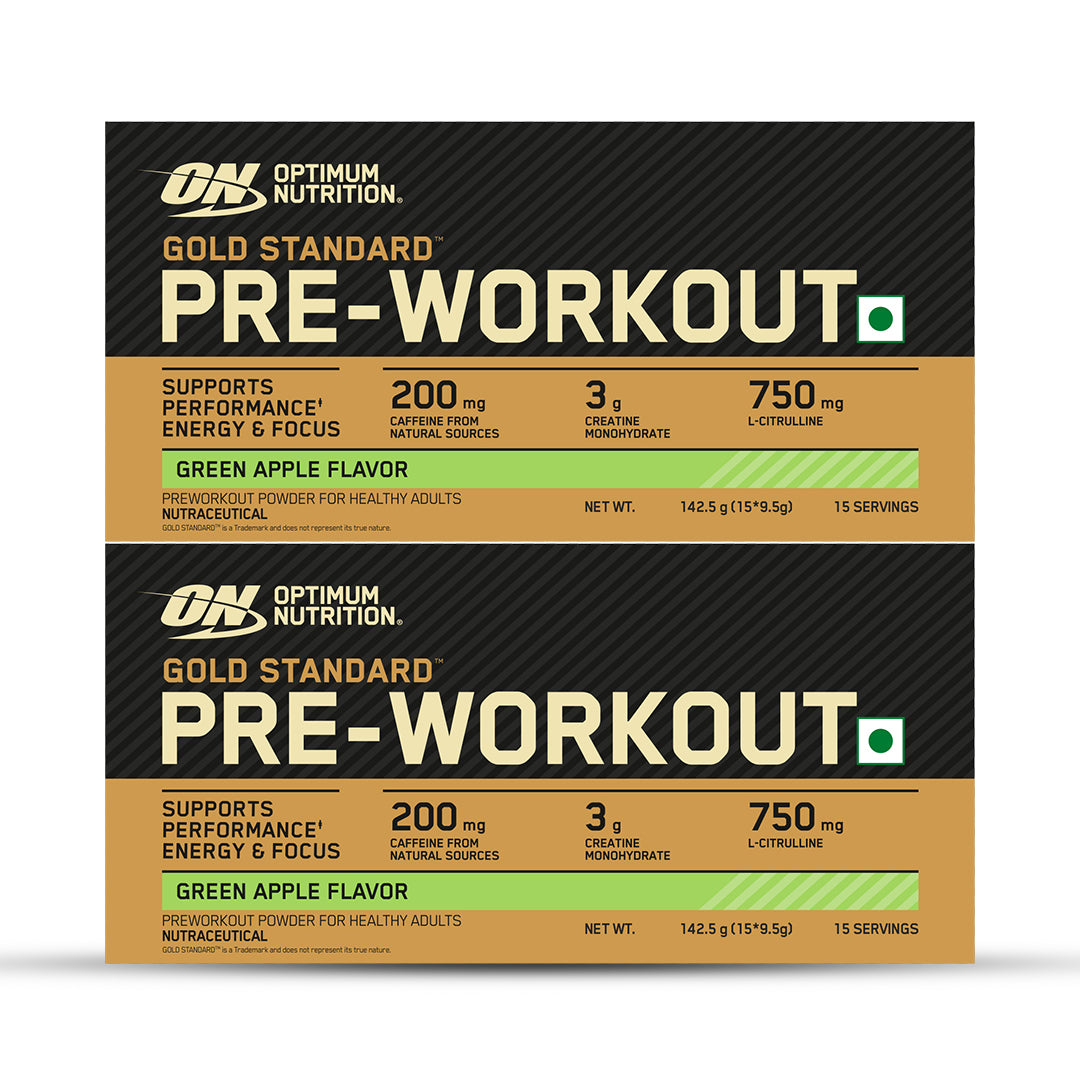 Pre Workout Green Apple + Pre Workout Green Apple